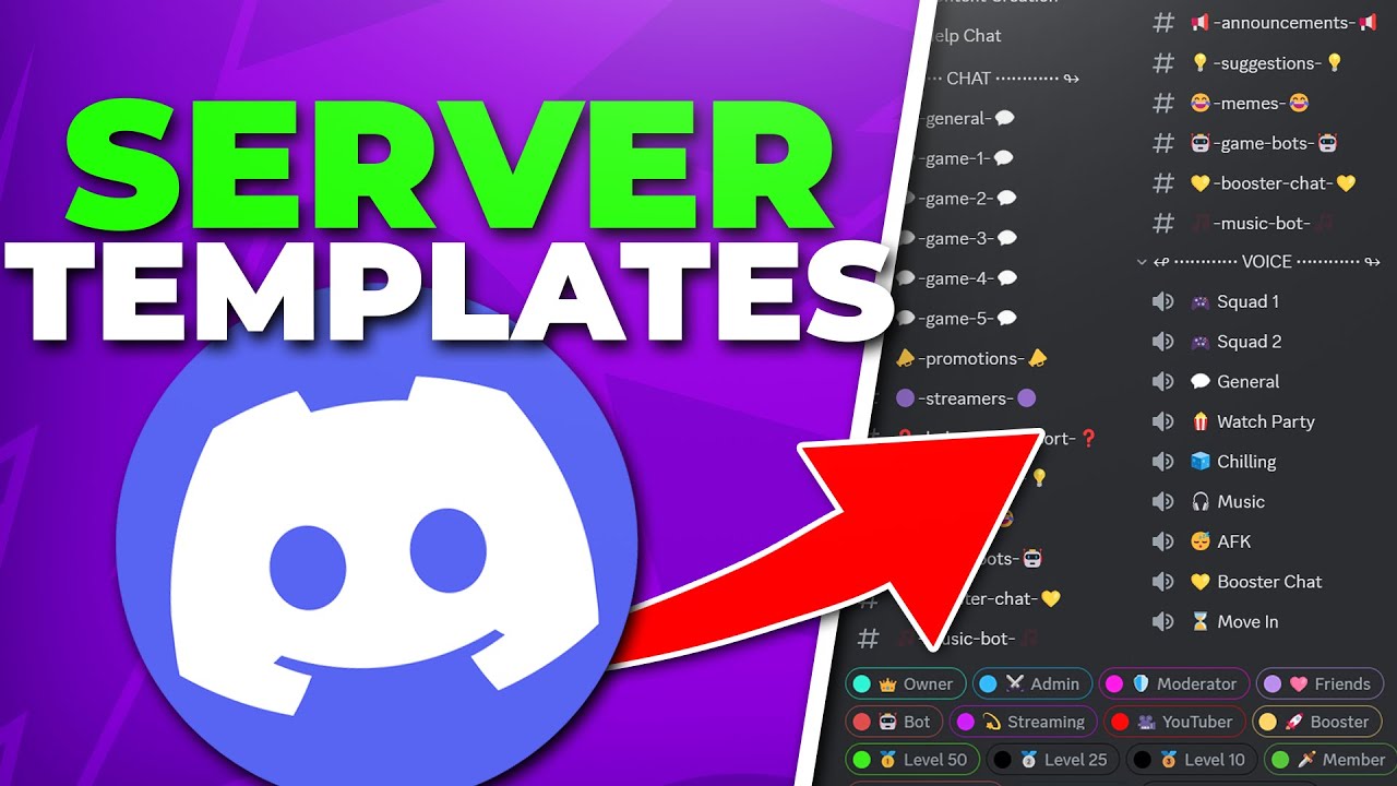 10 Best Discord Server Templates (Aesthetic, Gaming, Community)