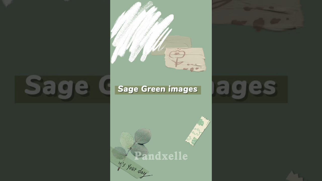 Sage Green themed images 🌿 #shorts #edit #cute