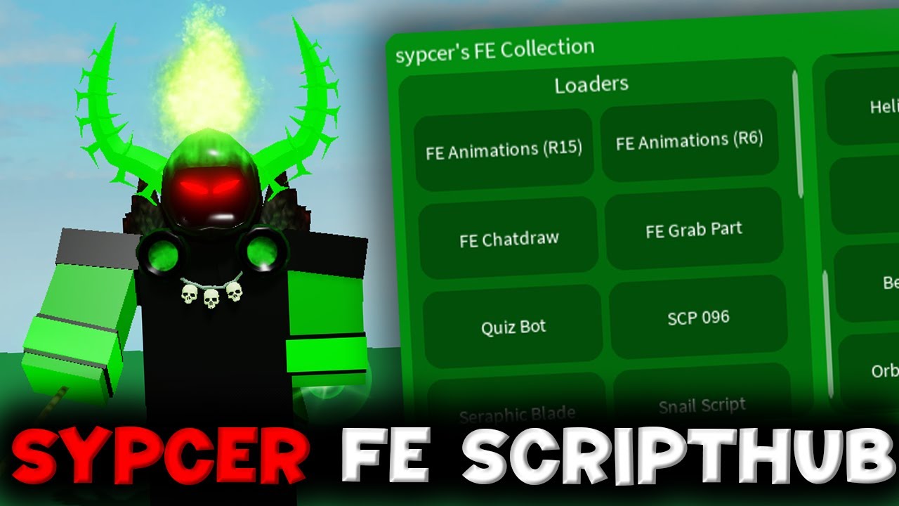 Sypcer FE Script Hub Showcase - ROBLOX EXPLOITING