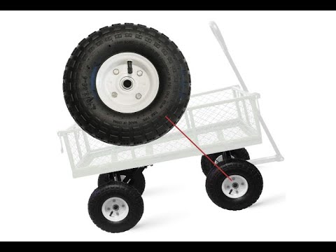 Bolig 10 Inch Replacement Wheel Compatible with Gorilla Carts - Overview