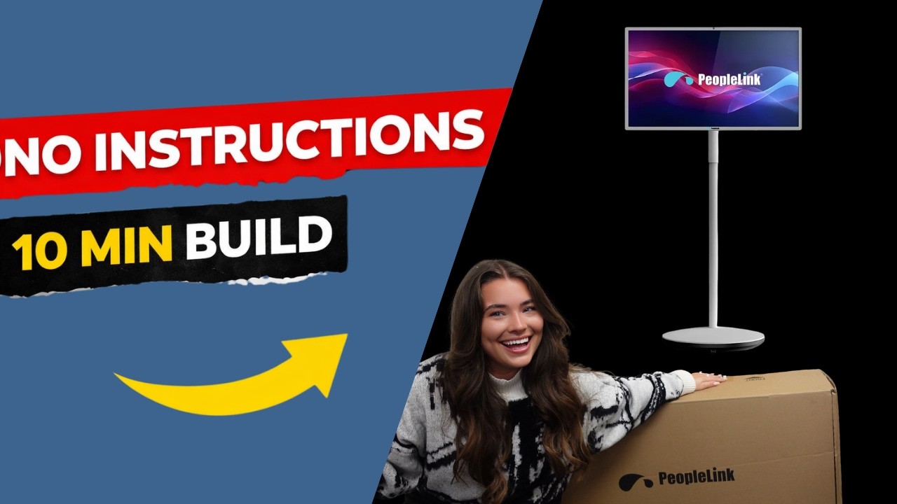 Unboxing & Building The 4K PeopleLink Mobile Collaboration Unit (No Guide)
