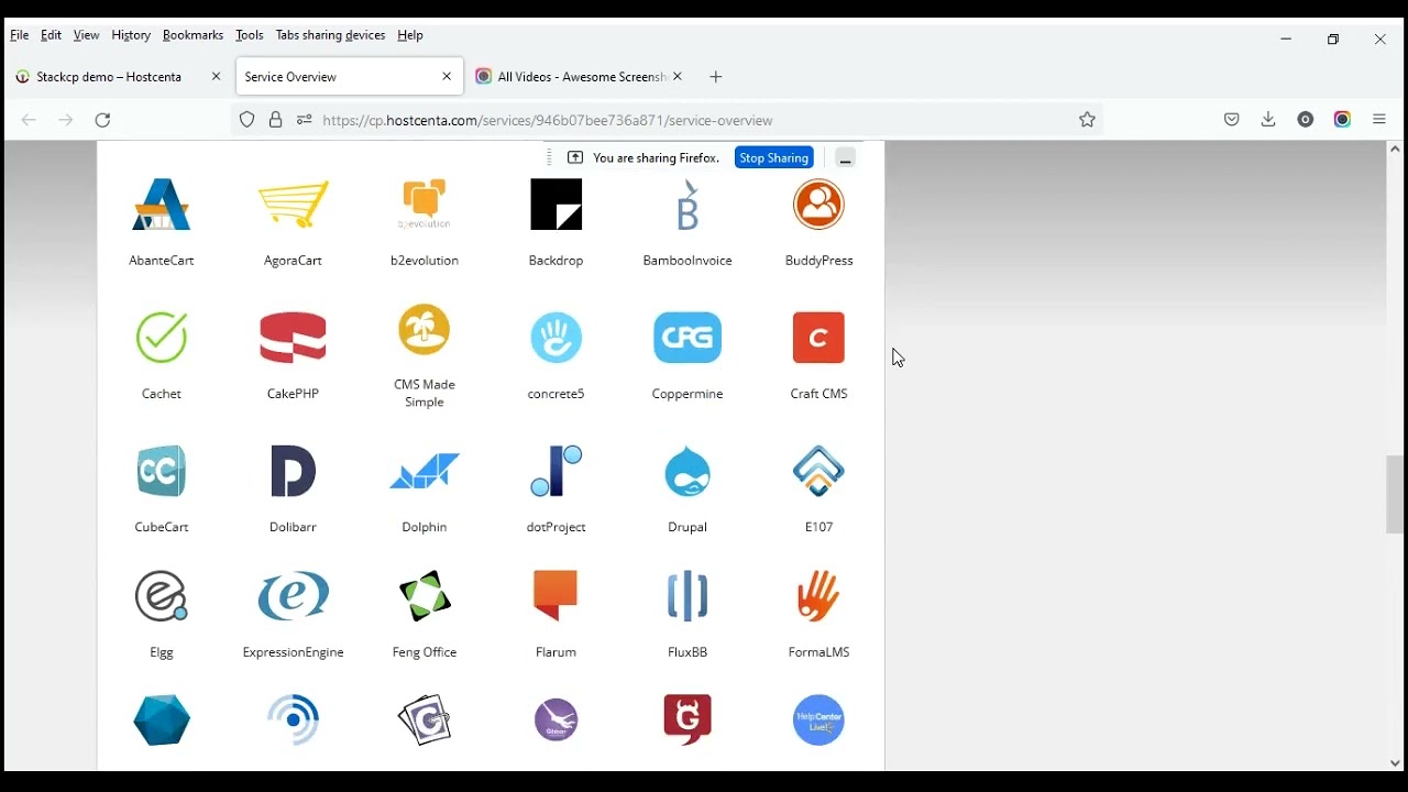 StackCP Control Panel - Hostcenta.com
