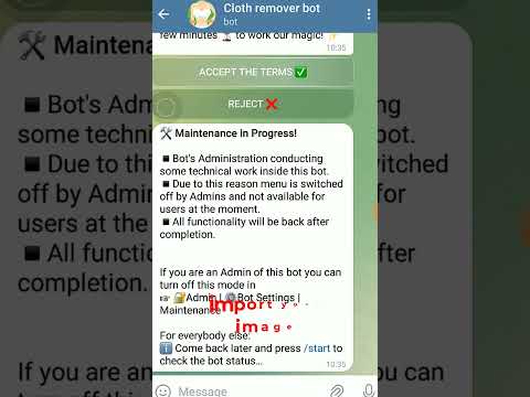 AI Tools Bot CLoth Remover Free Telegram #shorts
