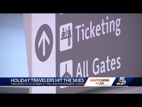 'Well worth it': CVG Airport flooded with travelers ahead of Thanksgiving holiday