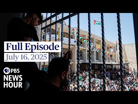 PBS News Hour West live episode, July 16, 2025