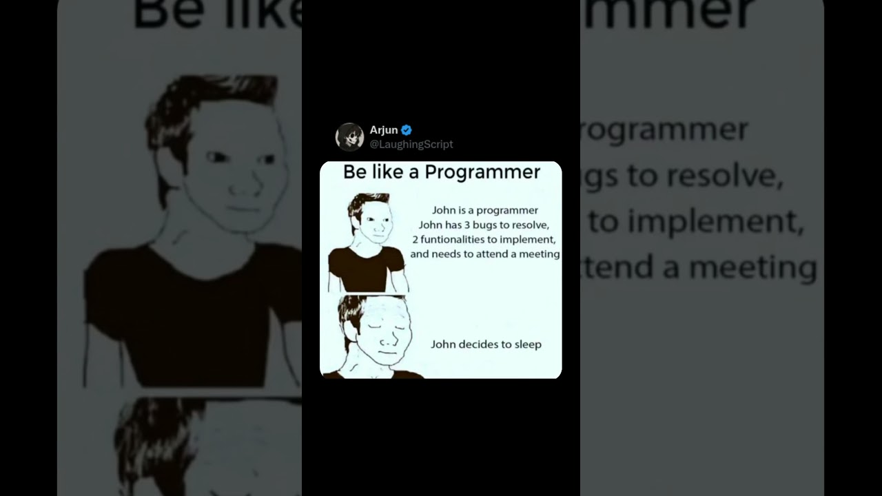 Programmer's choice? Sleep! What would YOU do?  #TechHumor #Relatable #ProgrammingMemes