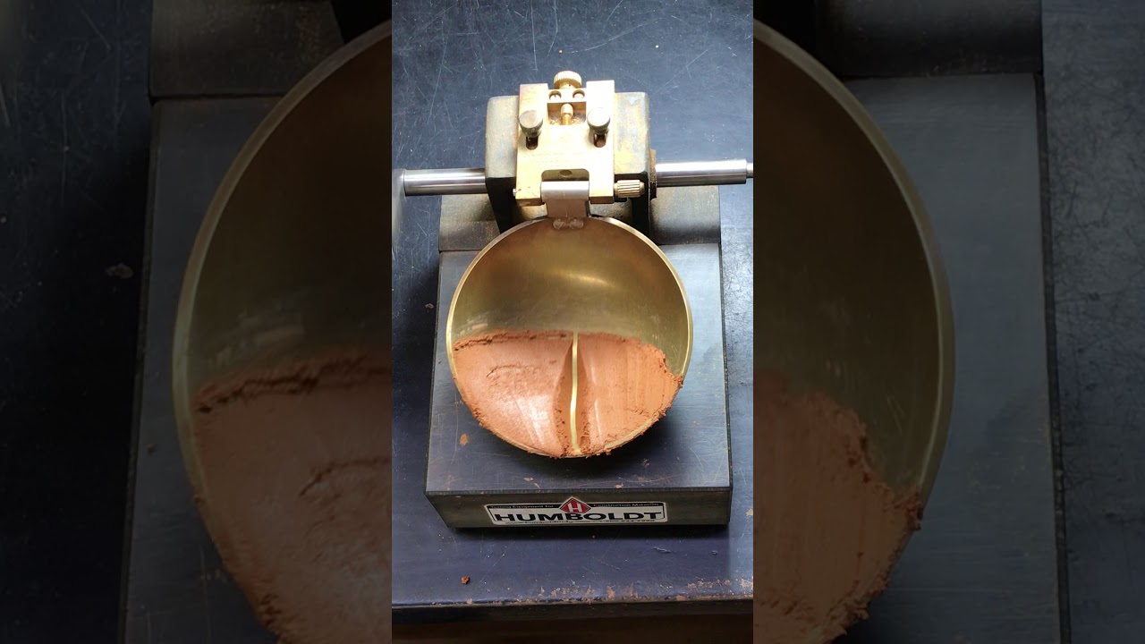 Atterburg Limits Liquid Limit Test