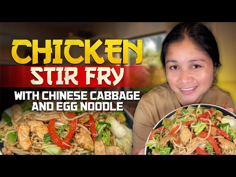 Unveiling the Ultimate Chicken Stir Fry Recipe with chinese cabbage and egg noodle