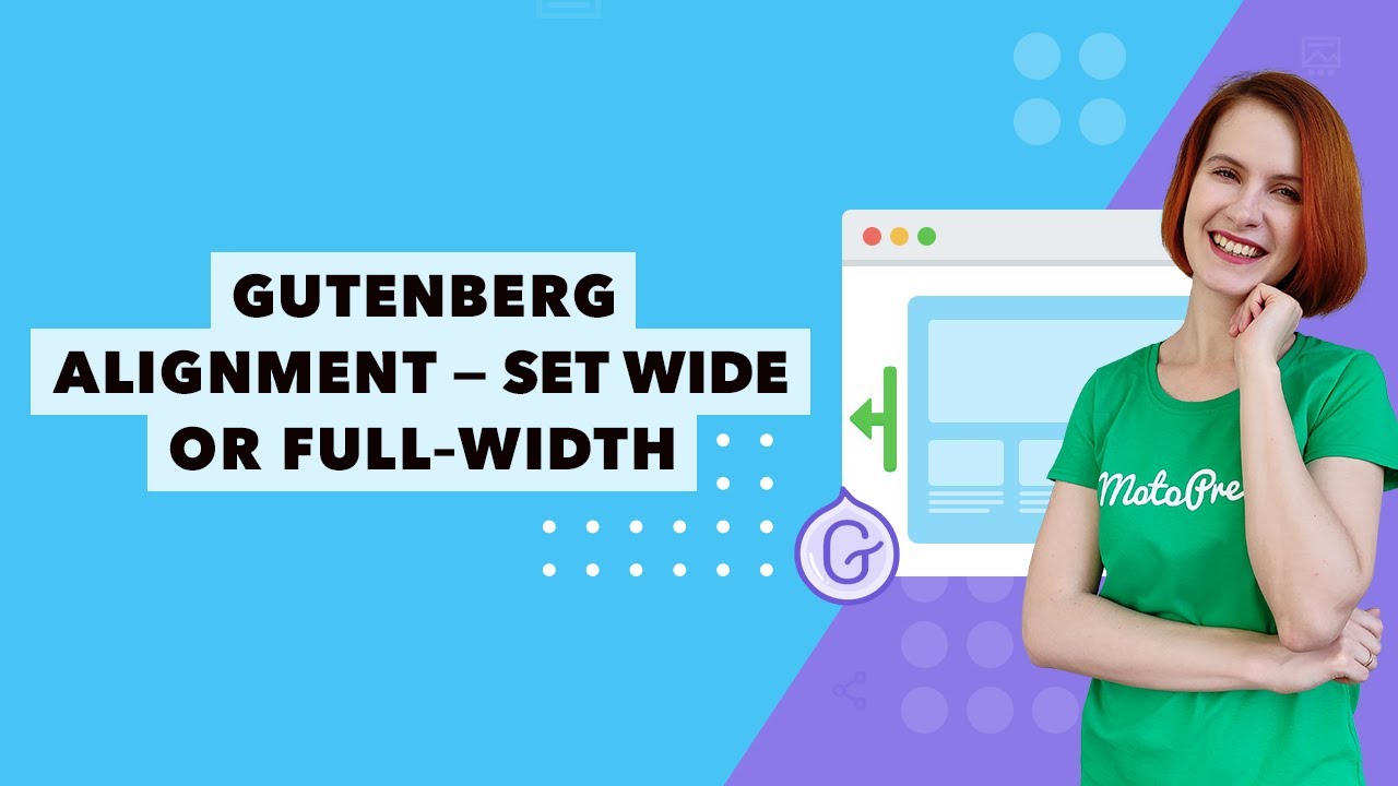 How to Set Wide or Full-width Content Alignment in Gutenberg WordPress