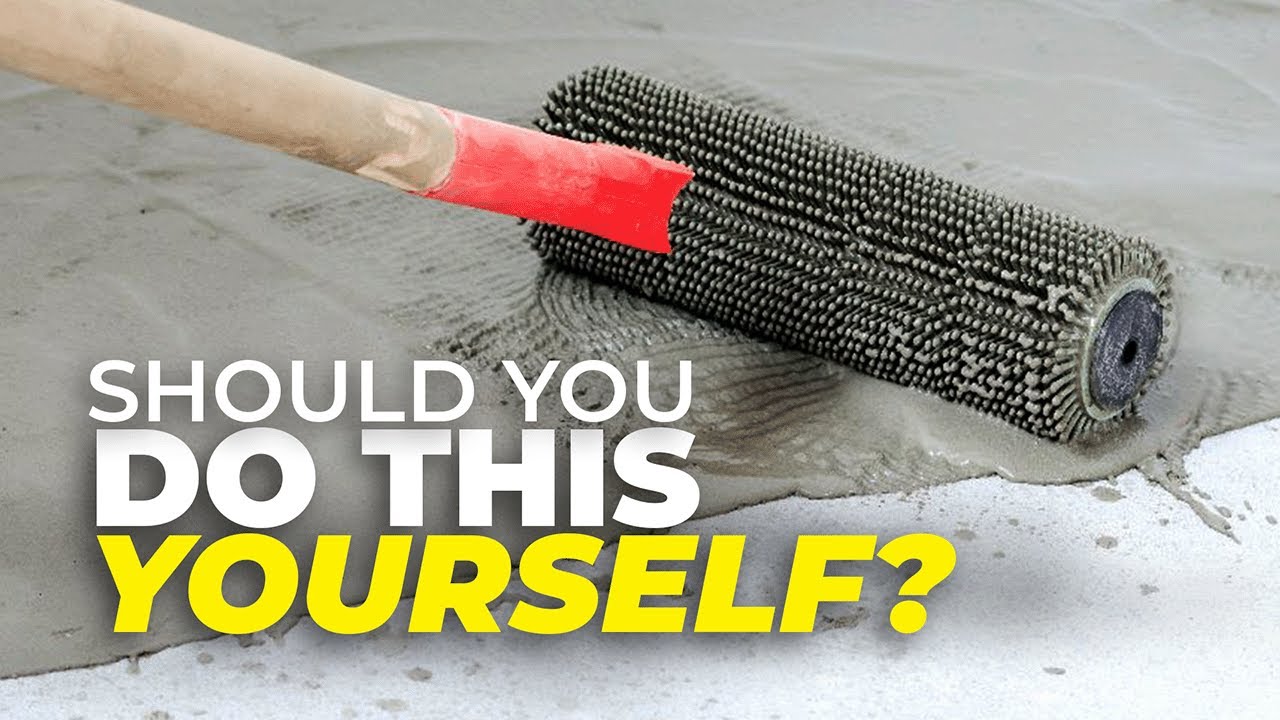 Can You Really Fix Old Concrete With This Self-Leveling Trick?