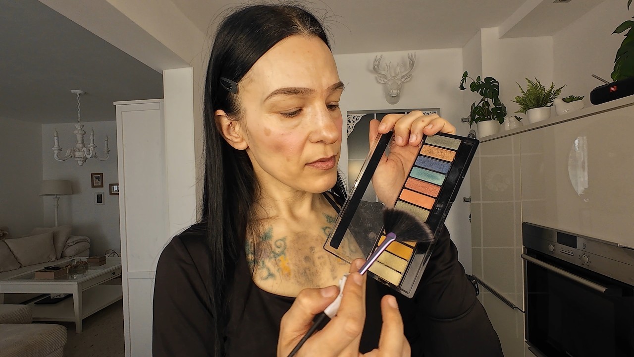 Doing your make up ASMR