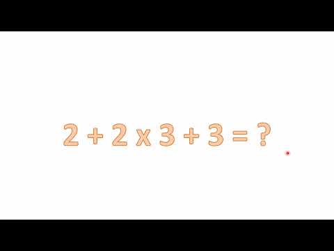 2+2x3+3=?