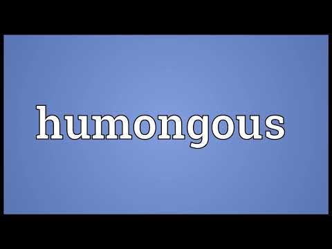 Humongous Meaning