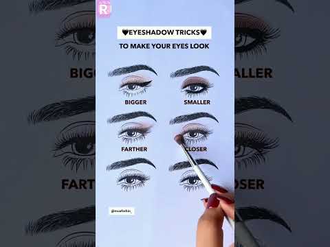 different types of eyeshadow style ๐คซ๐ #shortvideo #makeup #eyeshadowtutorial#raiis
