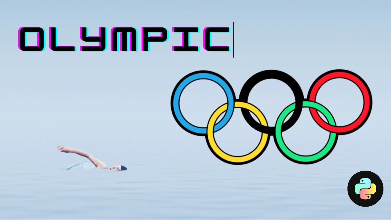 Olympic Logo Using Python | C  FOR CODING