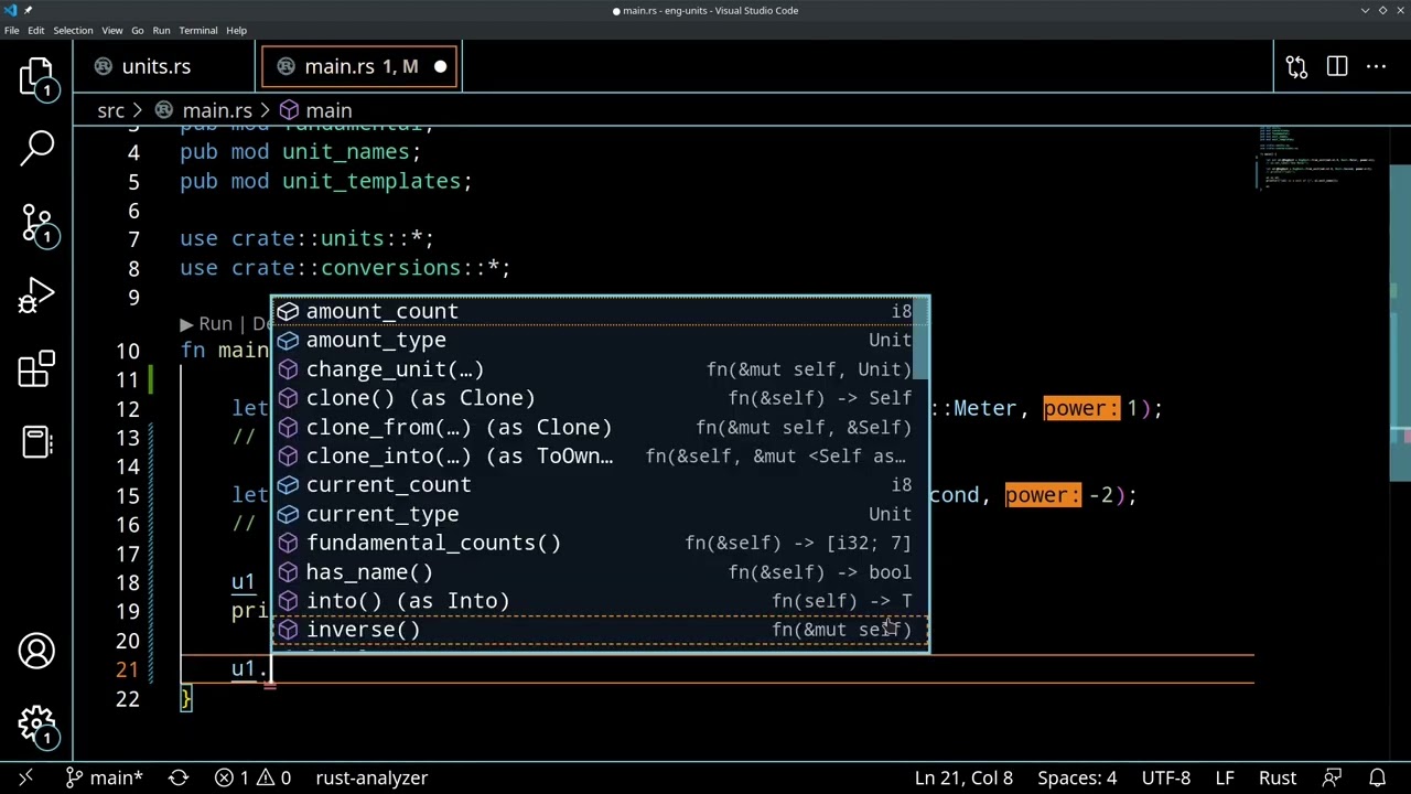eng-units Rust engineering unit conversion library