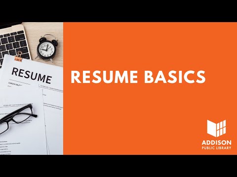 Resume Basics