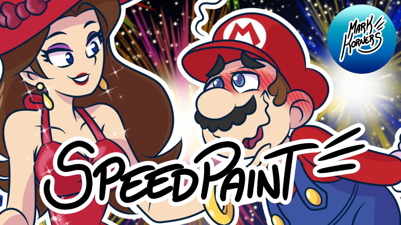 Speedpaint - Pauline & Mario