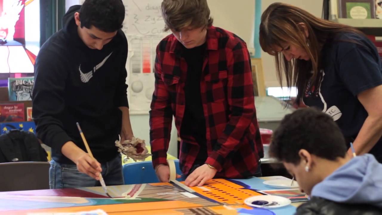 New Dorp High School Thrive Mural Update