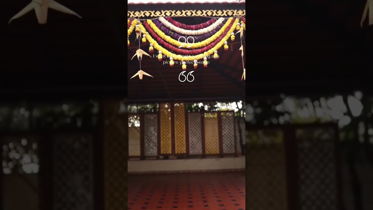 Elegant Intimate weddings with lush lawn and stunning décor. #wedding  #bangalore #travel #bonfire