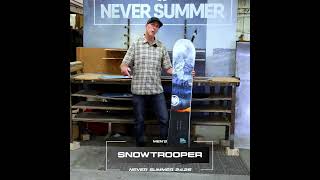 Never Summer Snowtrooper Snowboard 2025 | evo
