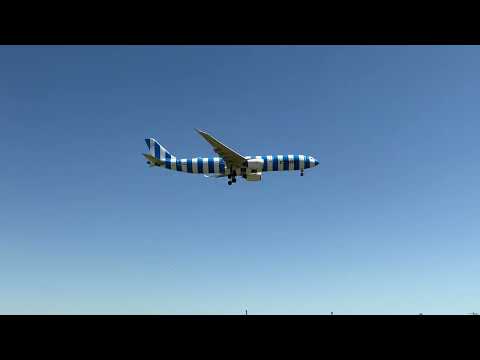 Condor A330-900neo From Frankfurt (FRA) Arriving at Calgary (YYC)