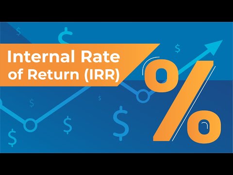 Internal Rate of Return (IRR)