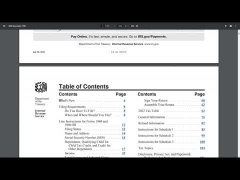 What's New With the 2023 IRS Form 1040 Instructions