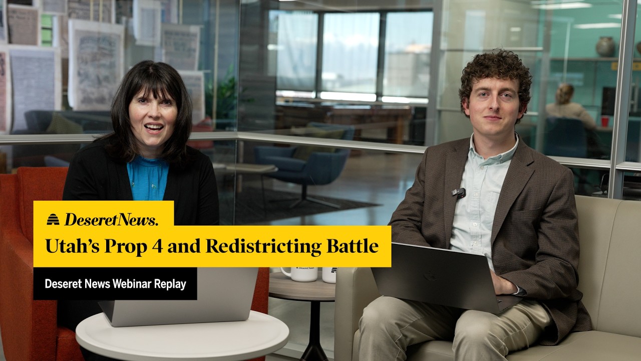 Utah’s Prop 4 and Redistricting Battle: Deseret News Webinar Replay