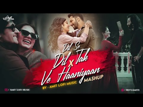 Dil Se Dil Tak X Ve Haaniyaan X Satranga | Bollywood Mashup | Mega Mashup 2024 | Amit Lofi Music