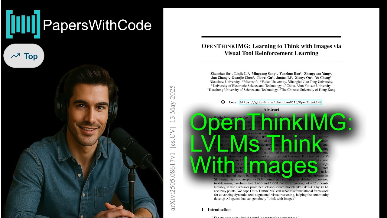 OpenThinkIMG: LVLMs Think With Images