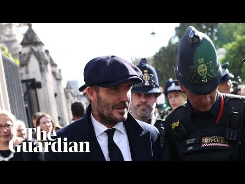 David Beckham joins queue for Queen’s lying-in-state: Uncountable ...