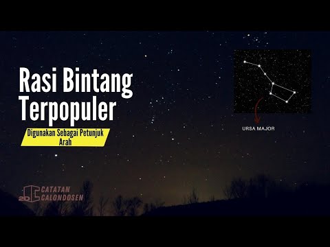 Mengenal Rasi Bintang Atau Konstelasi Bintang