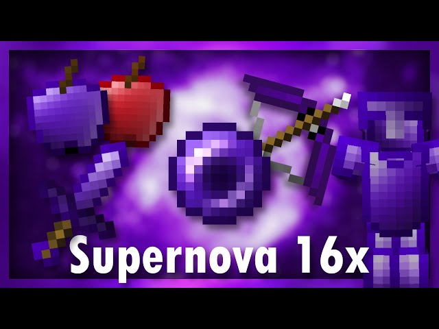 Supernova 16x Minecraft Texture Pack