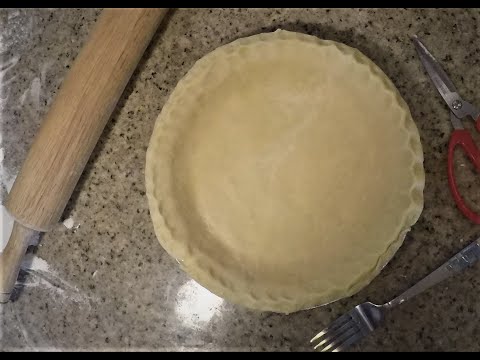 Pie Dough; The BEST simple easy to make Crust that will blow your mind