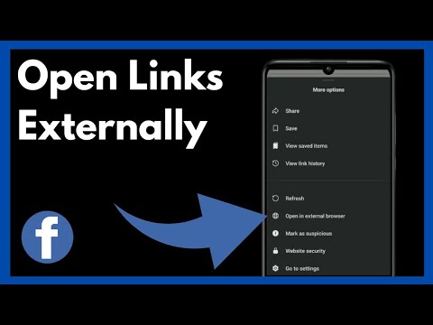 How To Open Links Externally In Facebook | Simple And Easy (2024)