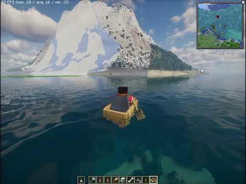Minecraft test (Sodium,nvidium,distant horizon,iris shader,photon shader,entity culling