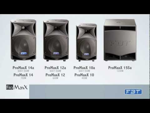 FBT ProMaxX 12A 3600w Total Peak Active PA Speaker System | Reverb