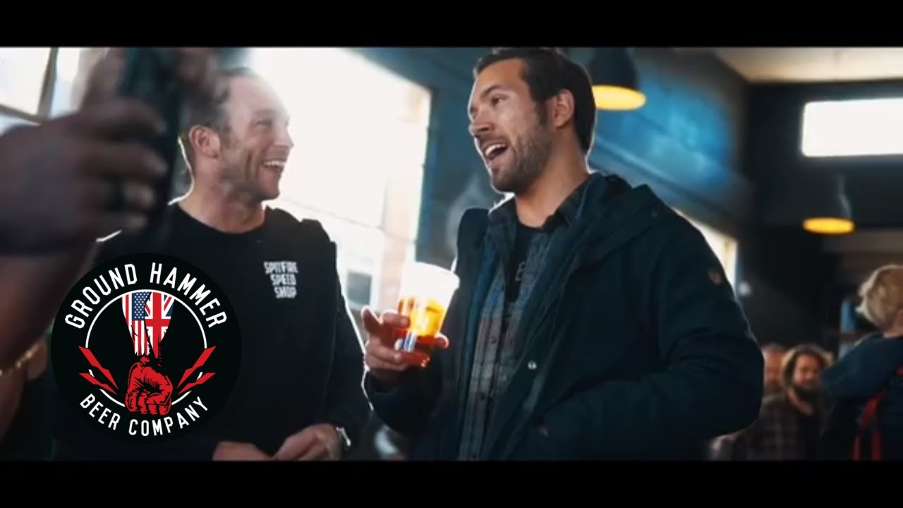 We are Ground Hammer Beer - commercial at HR4K Hereford.