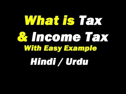 What is Tax & Income Tax With Example ? Hindi / Urdu
