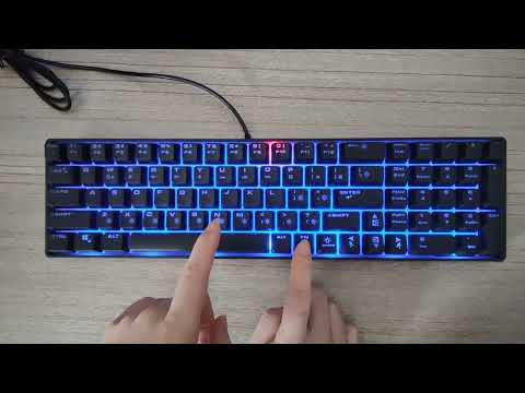 GKL-8006L 85 keys wired backlight gaming keyboard #esuntec #gaming #gamingkeyboard #b2b