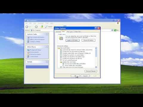 Show Hidden Files and Folders in Windows XP