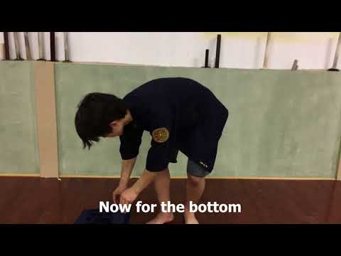 SKY - How to put on Dobok