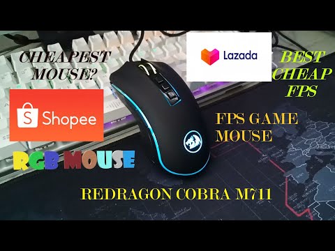 Redragon M711 Cobra Unboxing(SHOPEE)