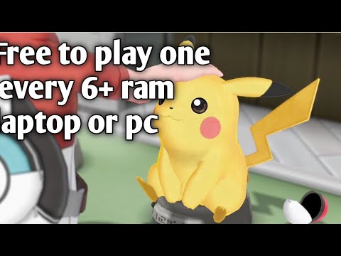 Free to play pokemon let's go pikachu on laptop