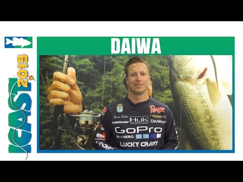 Daiwa Fuego Spinning Reels with Tackle Warehouse Pro Brent Ehrler | ICAST 2015