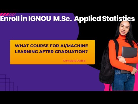 BSc/BA Math Or Stats to AI Career: IGNOU’s M.Sc Applied Statistics Secret! #career #course