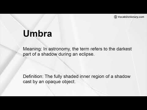 Umbra Meaning