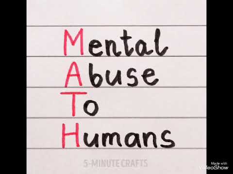 what “school” “homework” and “math” stand for,
