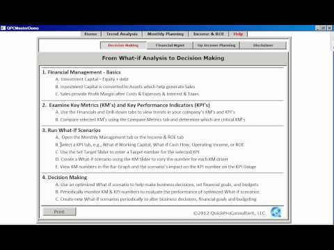 QPC 1 Decision Making and Financial Management